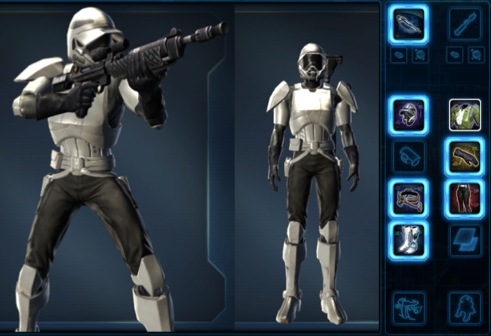 Scout Trooper SWTOR Outfit | Today in TOR