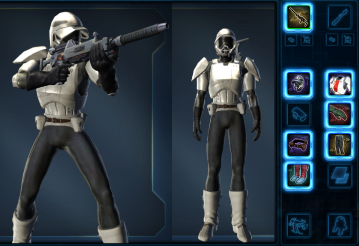 Scout Trooper SWTOR Outfit | Today in TOR