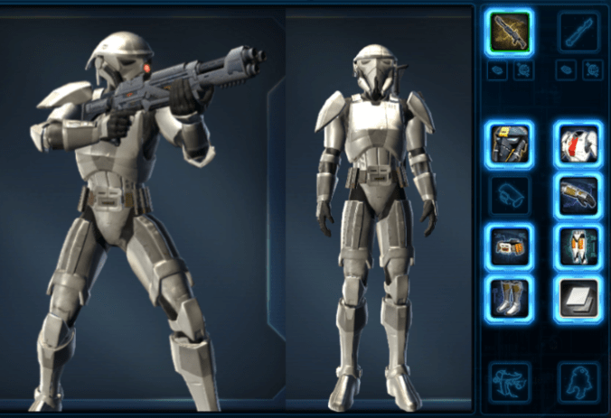 Stormtrooper SWTOR Outfit | Today in TOR