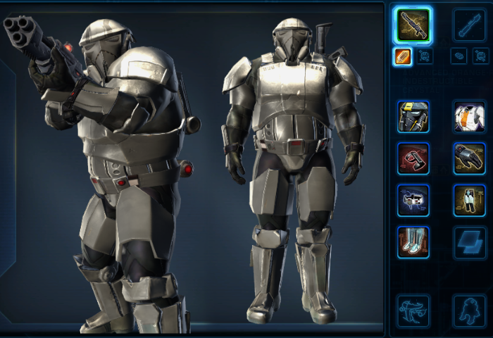 SWTOR Dark Trooper Outfit | Today in TOR