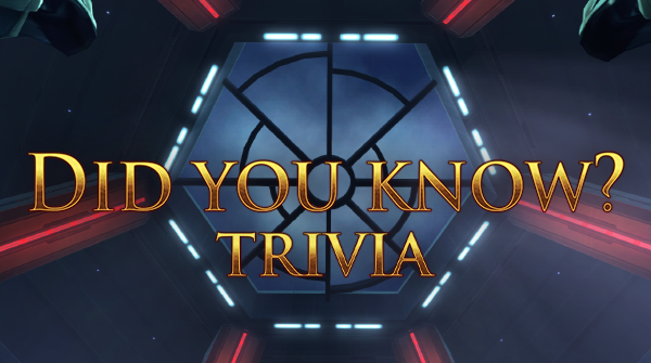 Did You Know #110 – Origins of Darth Xarion & Anathel | Today in TOR