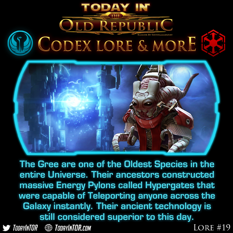 Codex Lore: The Gree Species in SWTOR | Today in TOR