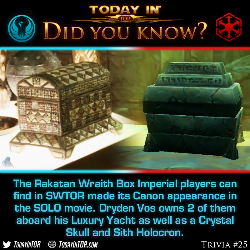 SWTOR Rakata References in Star Wars | Today in TOR