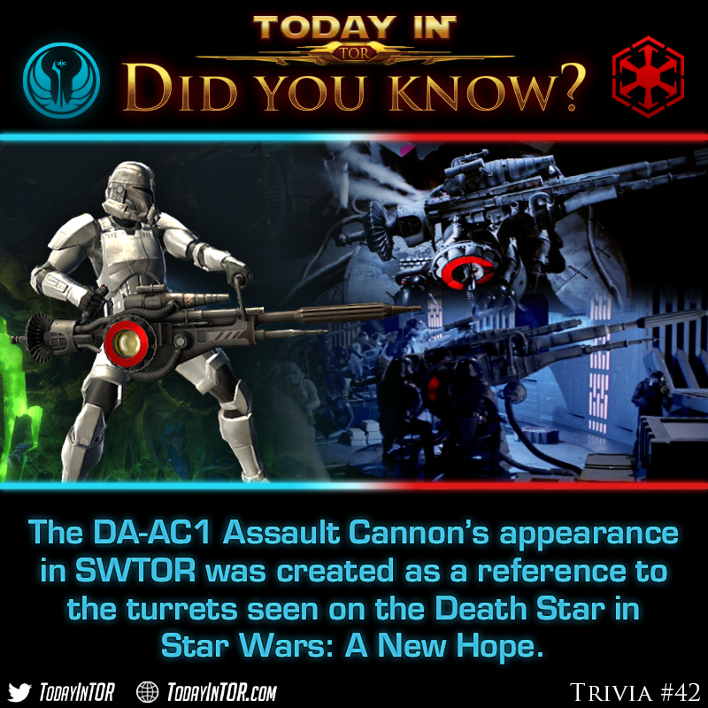 Did You Know #84: Death Star Easter Egg in SWTOR | Today in TOR