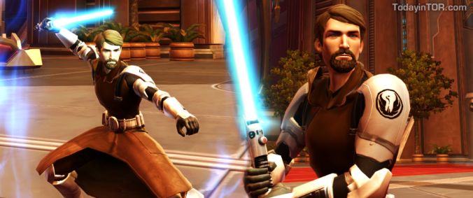 SWTOR Obi-Wan Kenobi Clone Wars Outfit | Today in TOR