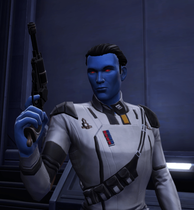 Admiral Thrawn F2P SWTOR Outfit | Today in TOR