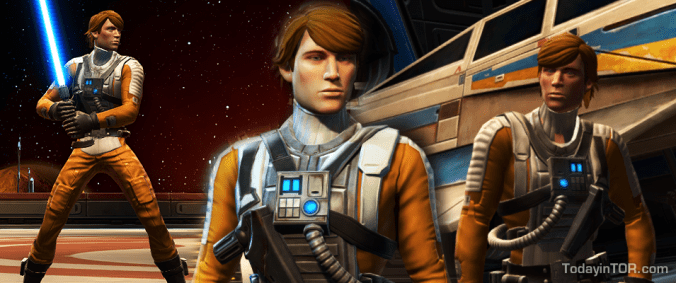 Luke Rebel Pilot SWTOR Outfit | Today in TOR