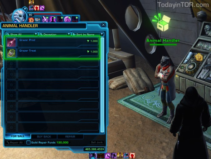 SWTOR Grazer Whisperer Achievement Guide | Today in TOR