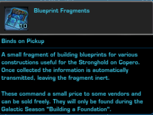 SWTOR Blueprint Fragments Guide | Today in TOR