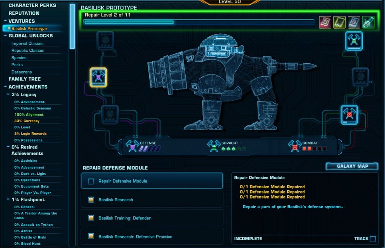 SWTOR Basilisk Prototype Companion Guide | Today in TOR