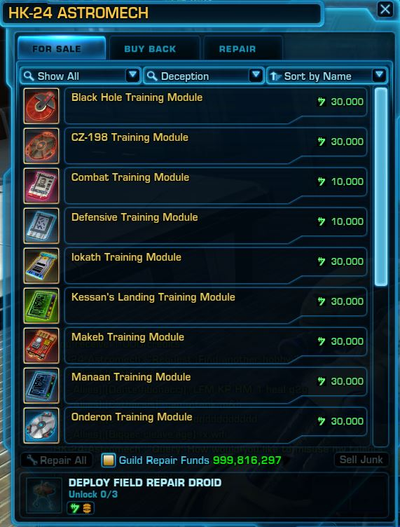 SWTOR Basilisk Prototype Companion Guide | Today in TOR