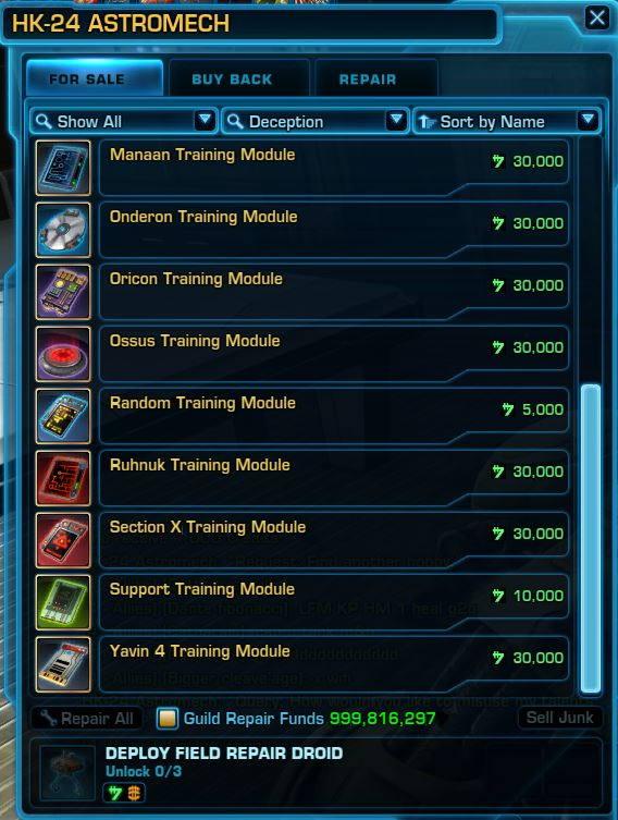 SWTOR Basilisk Prototype Companion Guide | Today in TOR