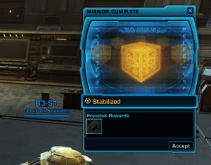 SWTOR Basilisk Prototype Companion Guide | Today in TOR