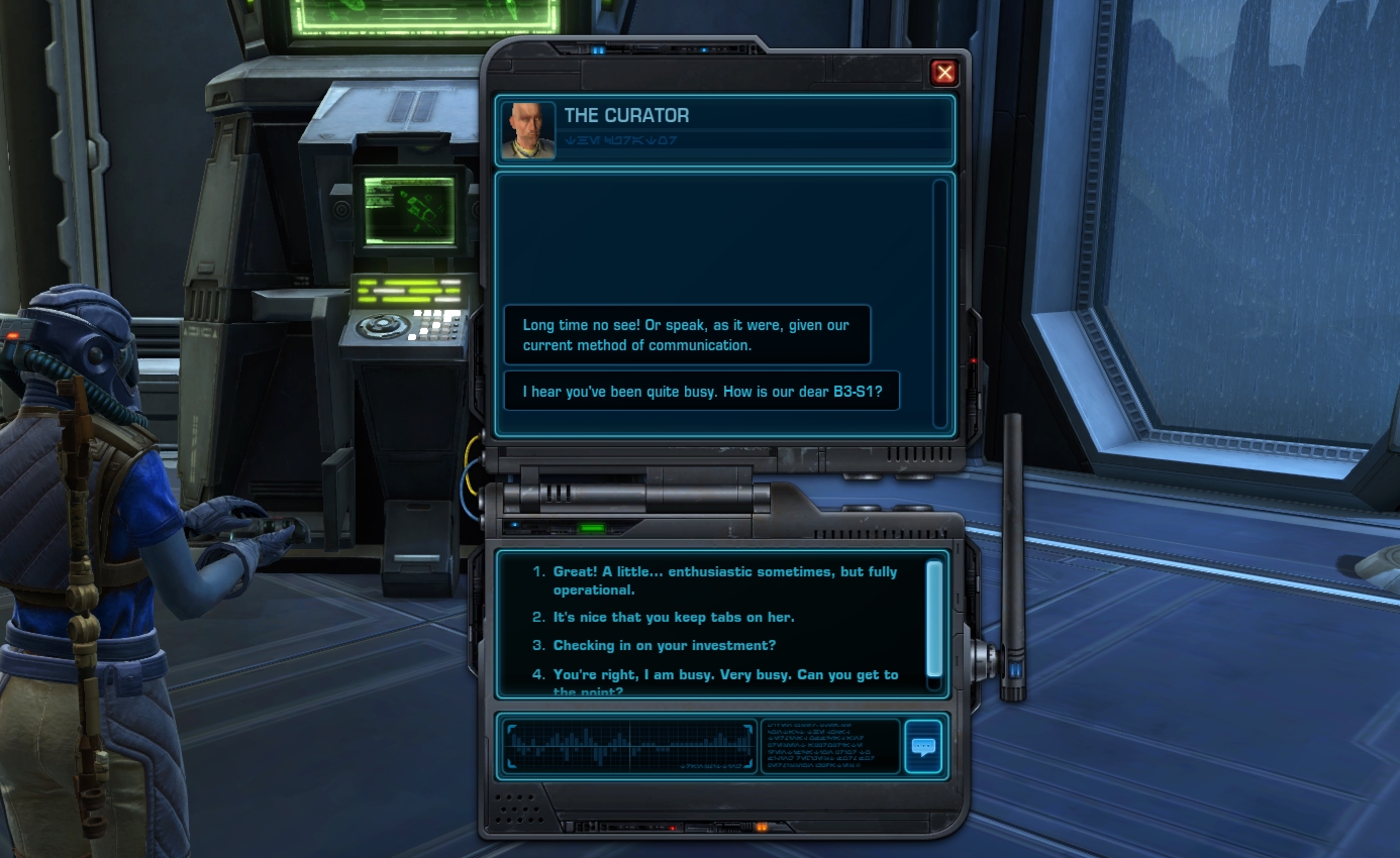 SWTOR Basilisk Prototype Companion Guide | Today in TOR