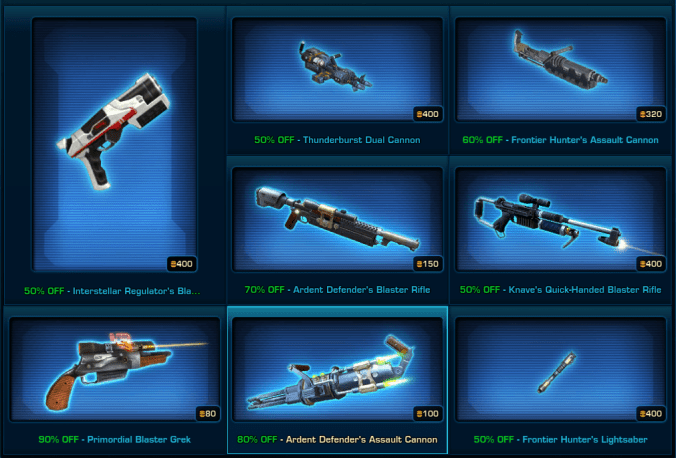 SWTOR August 2024 Cartel Market Sales | Today in TOR